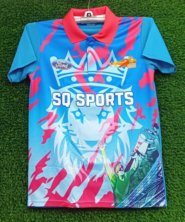 Chittagong Kings Half Sleeve Jersey With Collar - BPL 2025 | Daraz.com.bd