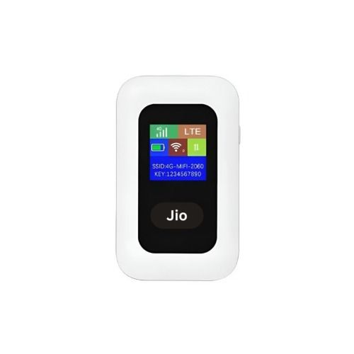 Jio 4G+ Pocket Router Advanced Mobile Wi-Fi Hotspot Pocket Router with ...