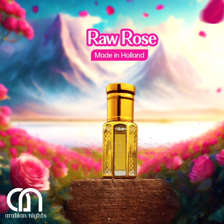 Raw Rose -Made in Holland- Exclusive Premium Natural Long -Lasting Rose ...