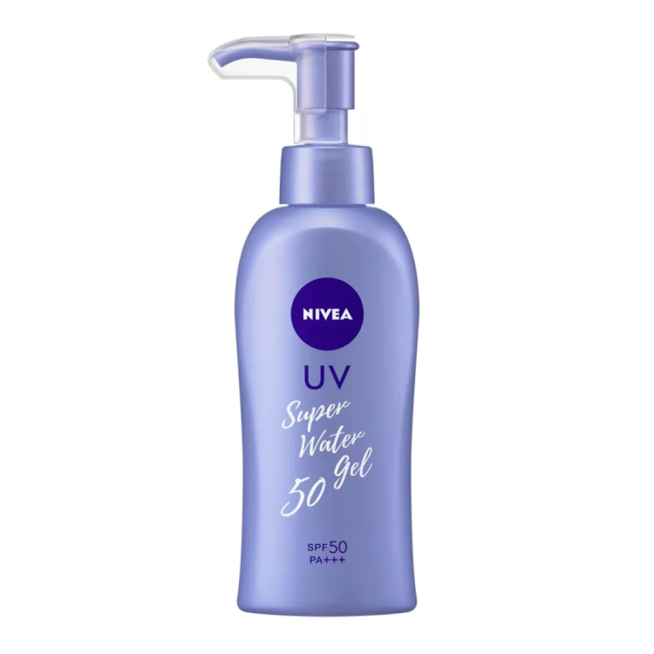 Japanese Ni...ea Sun Protect Super Water Gel Sunscreen Pump Bottle ...