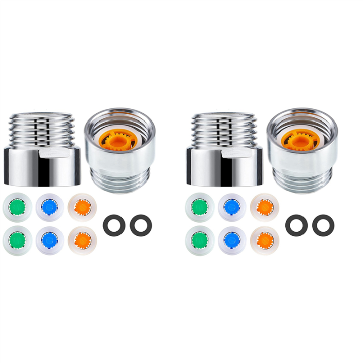 16 Pieces Shower Flow Reducer Limiter Set, Water Restrictor, 1/2 Inch ...