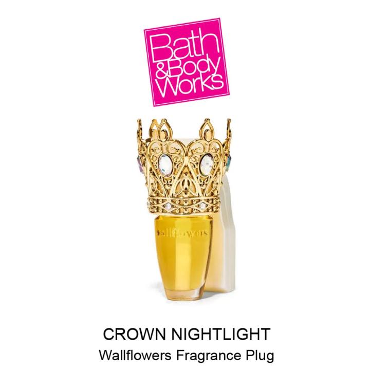 Original_USA made Bath & Body Works Crown Nightlight Wallflowers ...