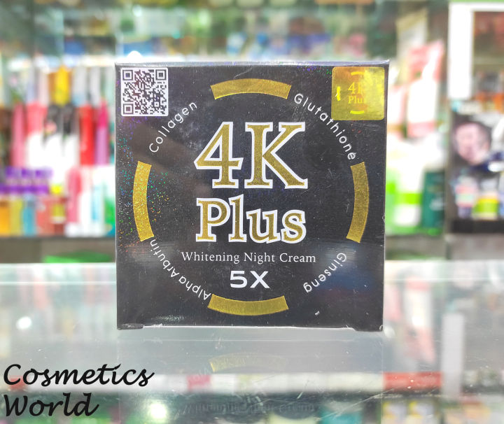 4k Plus Whitening Night Cream | Daraz.com.bd