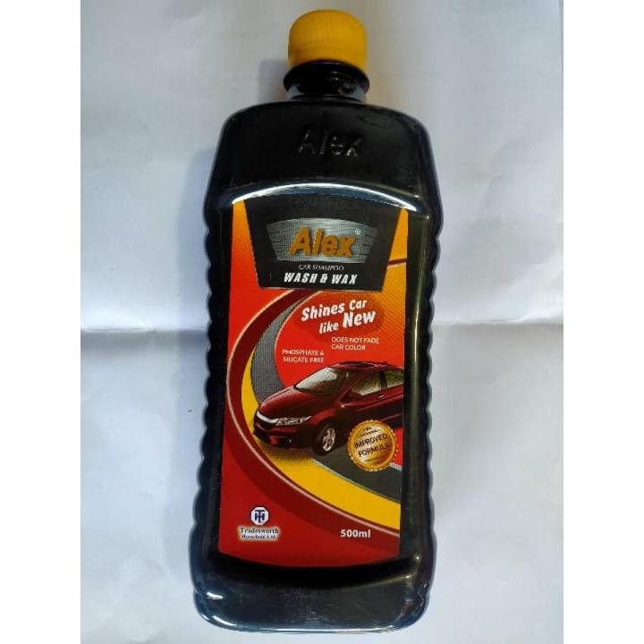 ALEX Car WASH & WAX Shampoo 500ML | Daraz.com.bd