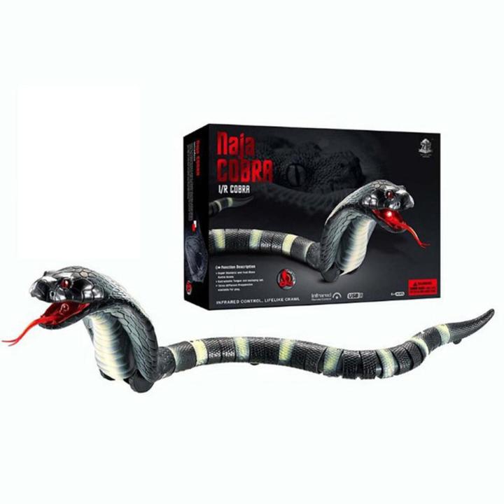 RC infrared Remote Control Snake And Egg Rattlesnake Animal Trick ...