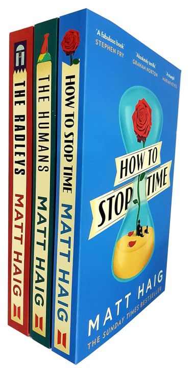 Matt haig how to stop time,humans and radleys 3 books collection set ...