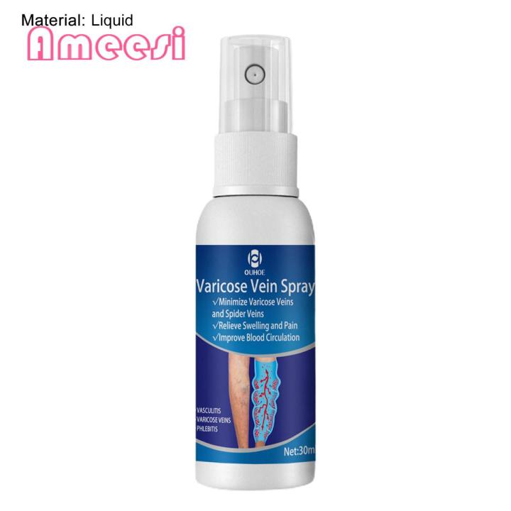 Ameesi Varicose Spray Chinese Herbal Extract Leg Swelling Care Spray ...