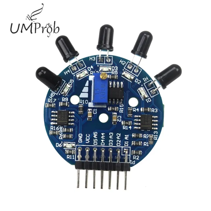 【3C VictoryEagle】5 Flame Sensor Module Digital Analog Signal Output ...