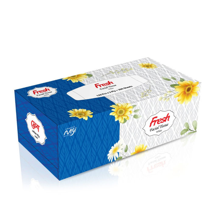Fresh Facial White Tissue (150 Pcs x 2 Ply) | Daraz.com.bd