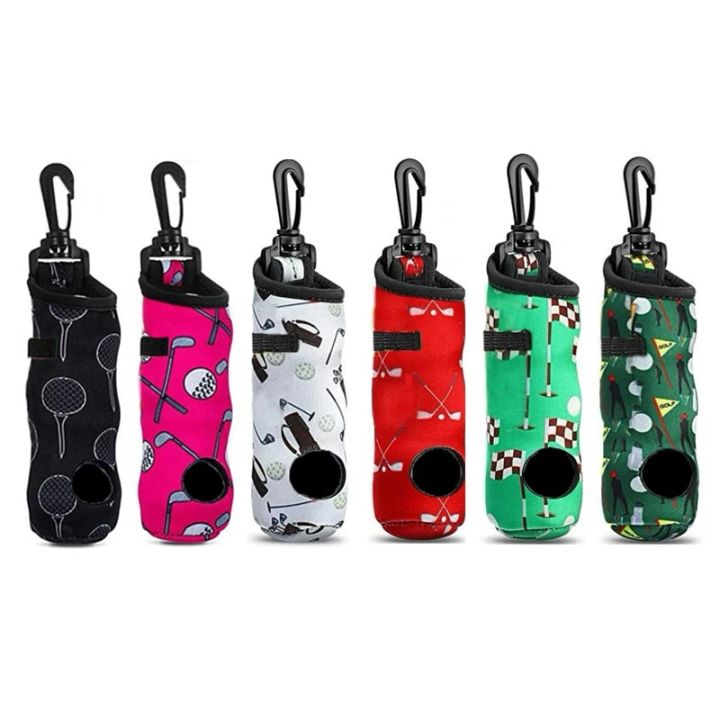 1PC Golf Ball Bag Portable Mini Golf Ball Waist Pack Can Hold 3 Golf ...