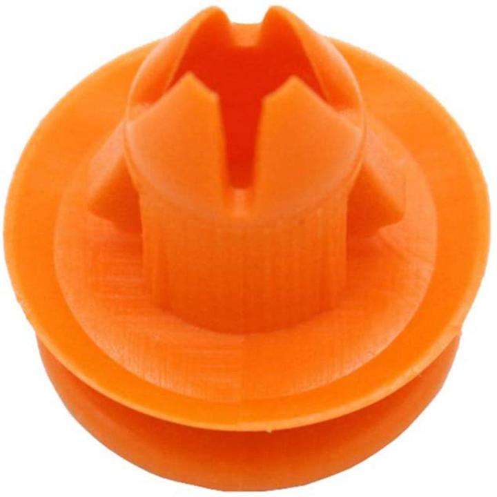 Exterior-Fender Fastener Screws-100 x Body Molding Fastener-orange ...
