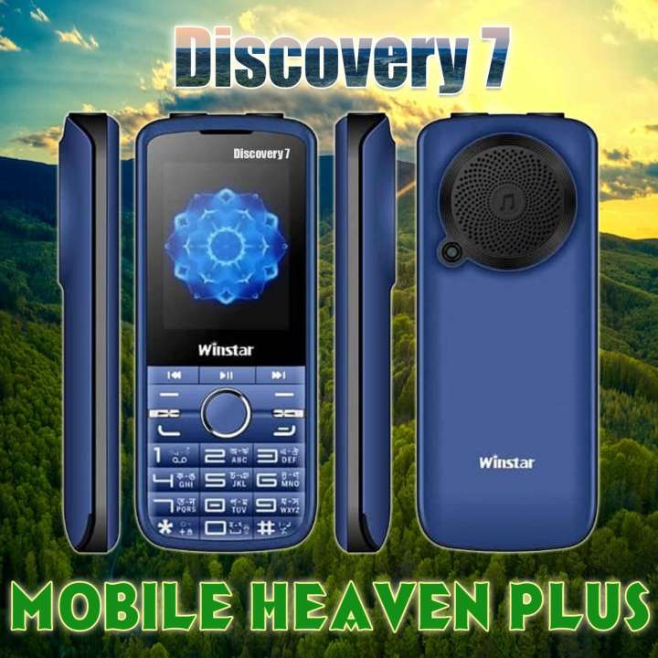 Winstar Discovery 7 Dual Sim 2500 mAh Battery 2.4" Display Big Torch Feature Phone | Daraz.com.bd