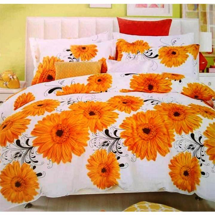 Double Size Bed Sheet 3 Piece Set | Daraz.com.bd