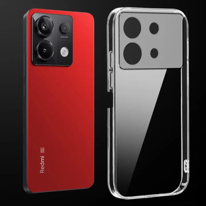 Anti Yellow Unique Case For Xiaomi Redmi Note 13 Pro 5G Clear Hard ...