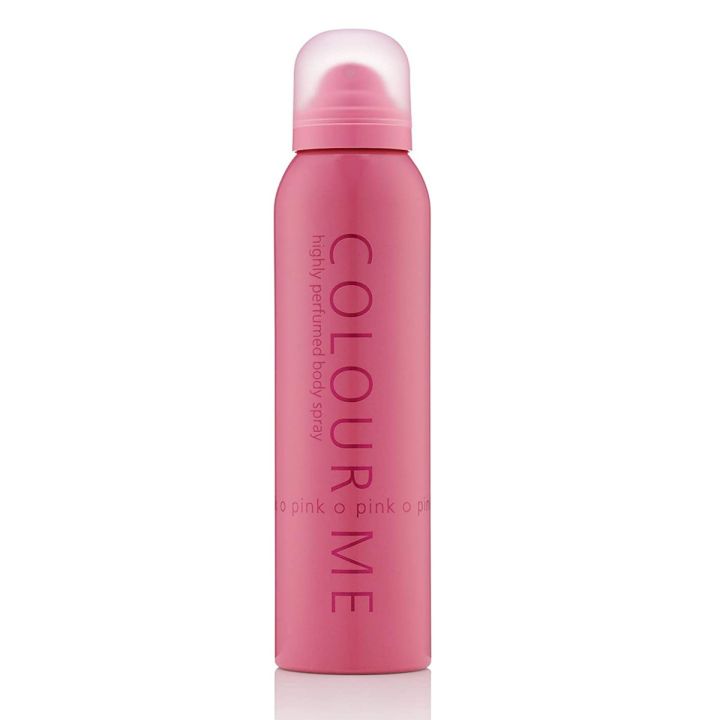 International UAE product Body spray Colour Me Pink Used for female ...