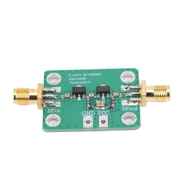 Power Amplifier Module 40dB RF 30‑4000MHz for Shortwave FM Broadcasting ...