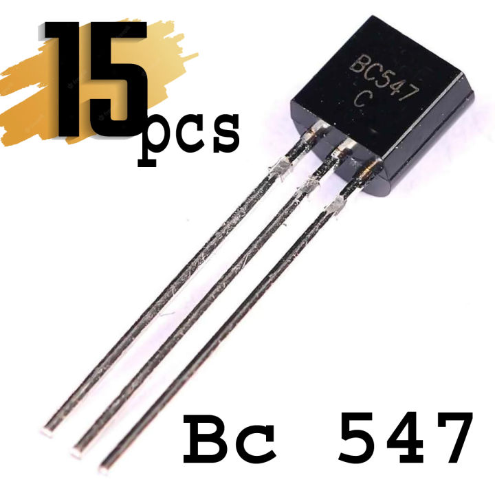 BC547 (B) Transistor 15PCS For Electronics | Daraz.com.bd
