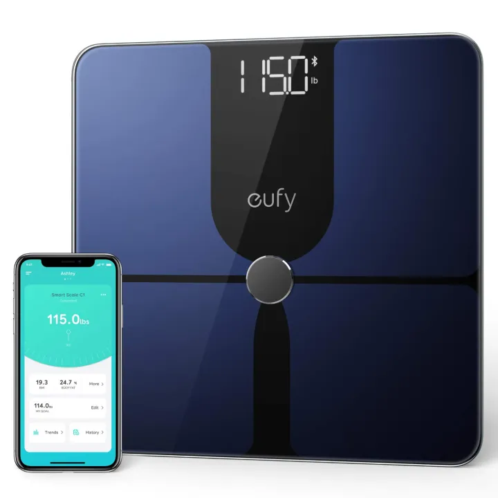 eufy by Anker, Smart Scale P1 with Bluetooth, Body Fat Scale, Weight ...