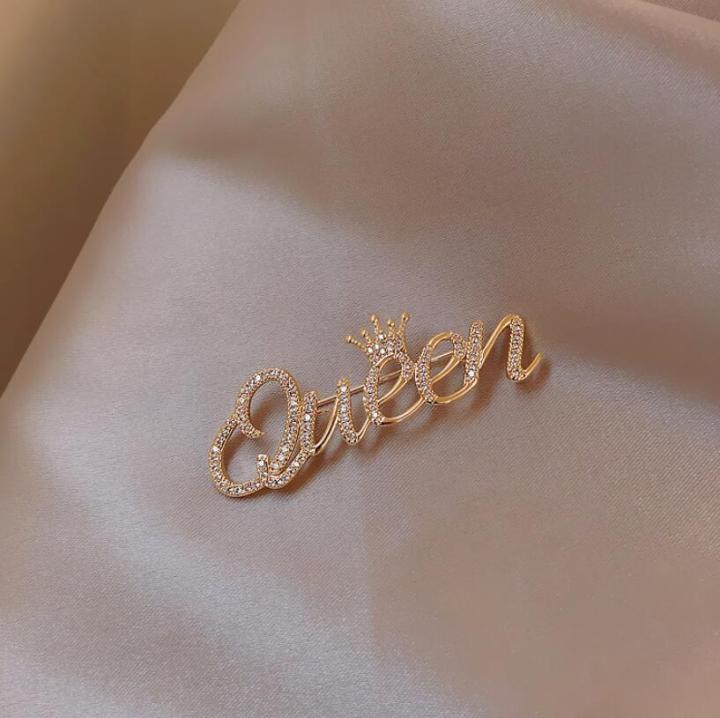 Queen Brooch Hijab Safety Pin for Women ( Unique Design ) | Daraz.com.bd