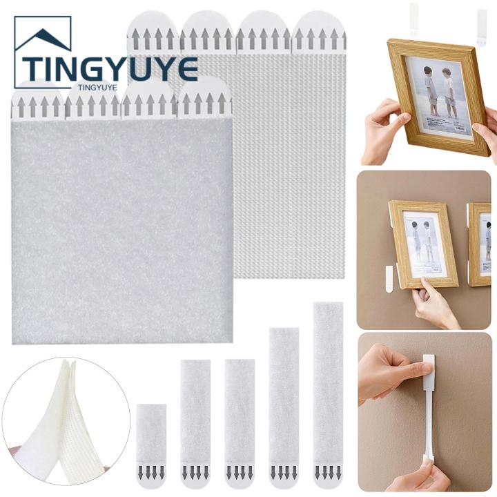 Wall-friendly Adhesive Strips Damage-free Large Picture Hanging Strips ...