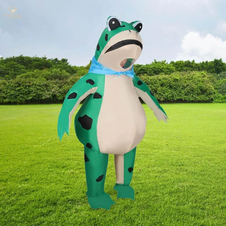 Inflatable Frog Costume Clothing, Full Body Cosplay Costume, Cute Frog ...