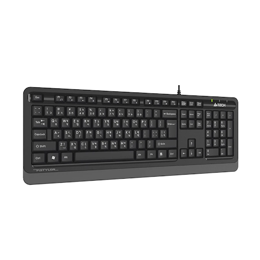 A4tech FK10 Fstyler Wired Grey Multimedia Keyboard with Bangla | Daraz ...