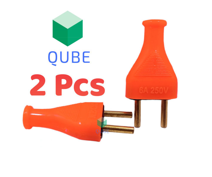 2 Pin Plug (6A 250V) | Daraz.com.bd