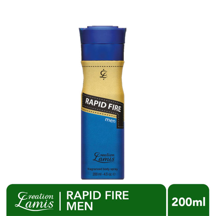 Creation Lamis Rapid Fire Body Spray (Men) | Daraz.com.bd