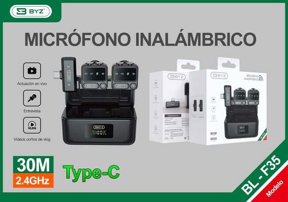 BYZ BL-F35 Type C wireless microphone | Daraz.com.bd