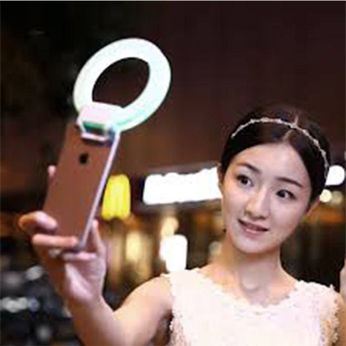 Rechargeable Portable Mini Selfie Ring Light | Daraz.com.bd
