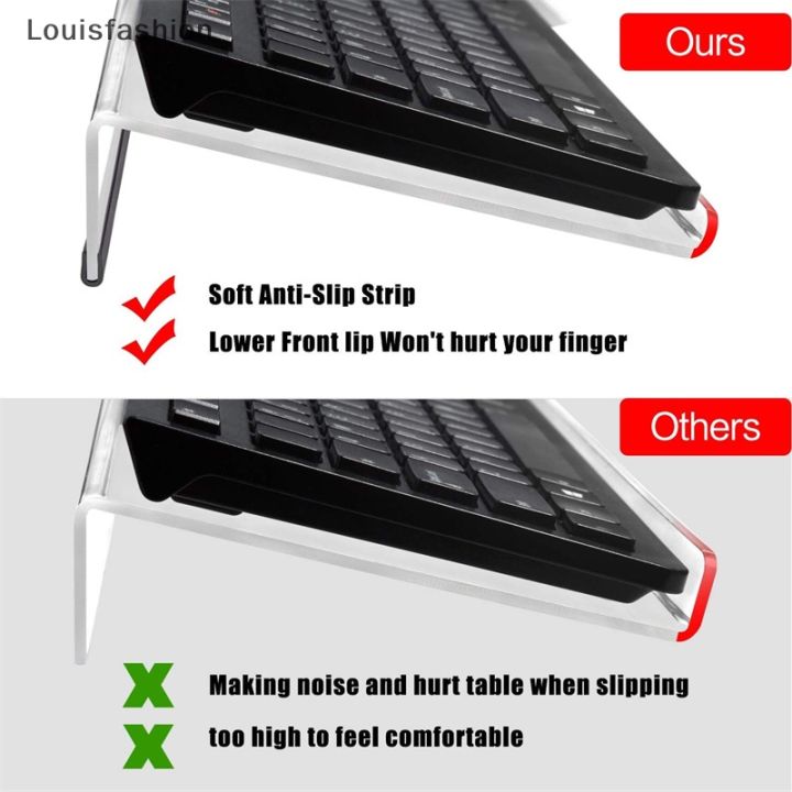 LFPH Keyboard Display Stand Laptop Stand Keyboard Riser Notebook ...