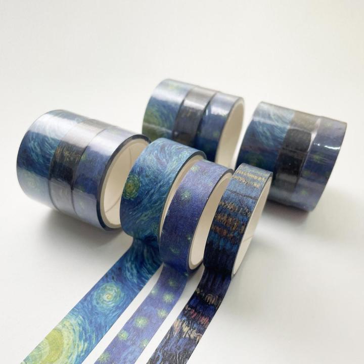 RHS Online 3 Rolls/Set Creative Pattern Washi Tapes Decorative Masking ...