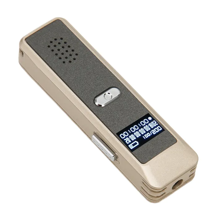 Voice Activated Recorder AI Intelligent HD Noise Reduction MP3 Player ...