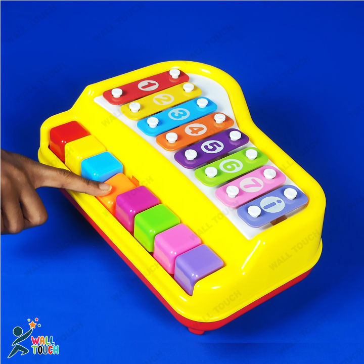 Five/Eight Keys 2 in 1 Striking Xylophone (Organ Piano) Toy For Kids ...