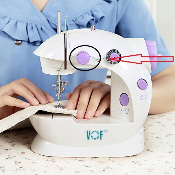 Vof Mini Sewing Machine - White | Daraz.com.bd