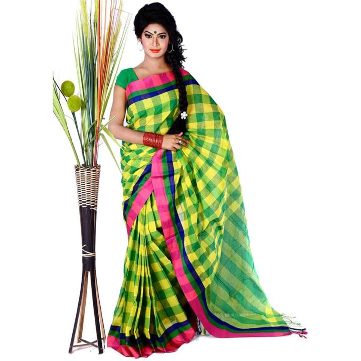 Half Silk Sharee For Women By Sharee Ghar | Daraz.com.bd