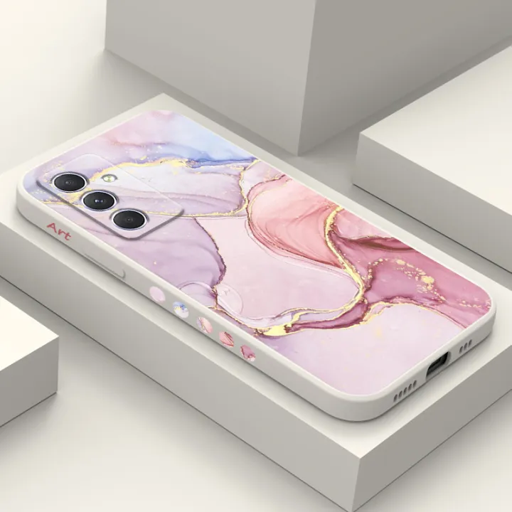 Gold Marble Case For Samsung Galaxy A54 A34 A24 A14 A55 A35 A25 A15 A05 A05S A04 A04S A04E 4G 5G ...