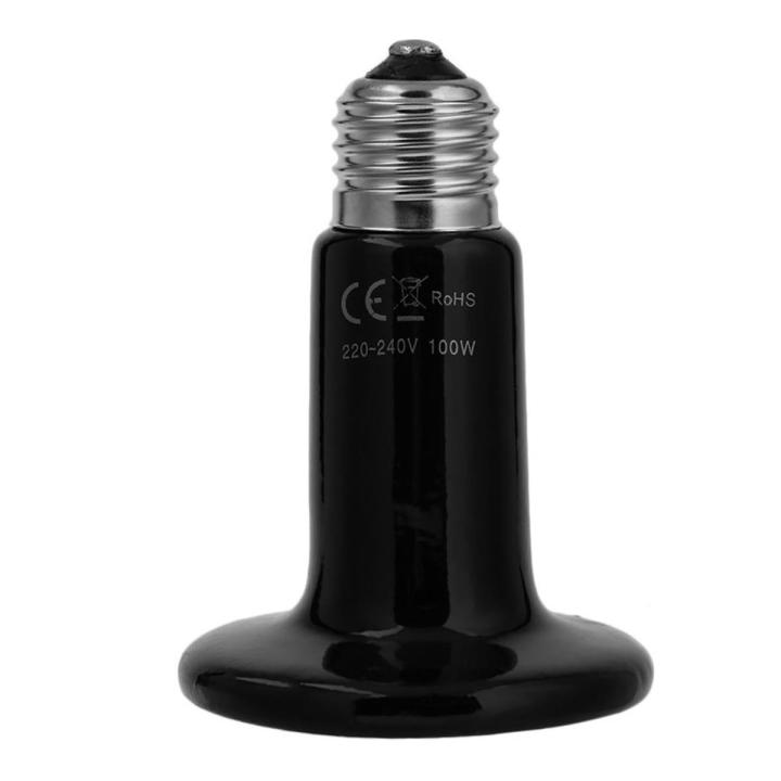 25W/50W/100W Ceramic Heat Emitter Bulb Light Lamp For Reptile Pet ...