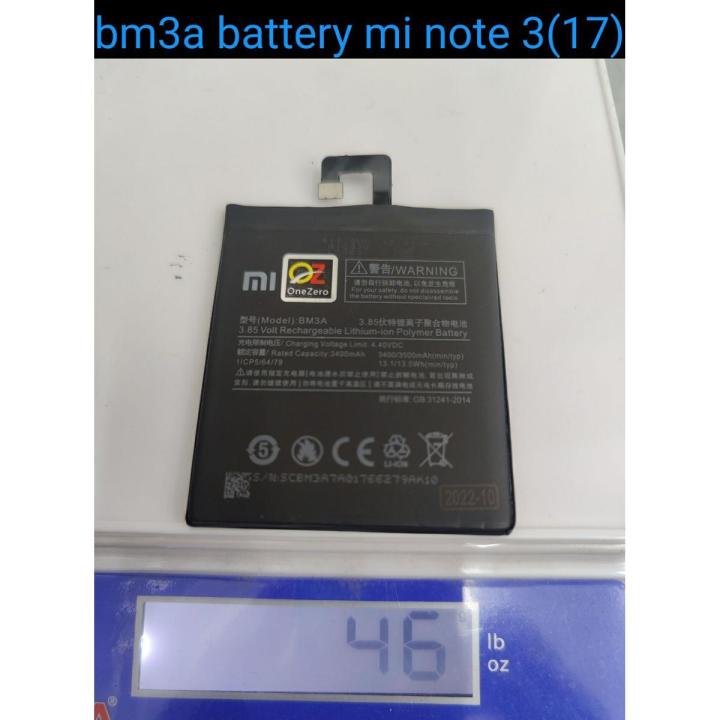 Bm3a battery for MI note 3 (17) | Daraz.com.bd