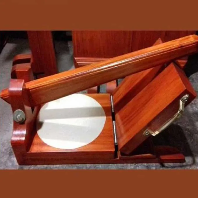 Wooden Ruti Maker with Ruti paper & both side gum tape Brown | Daraz.com.bd
