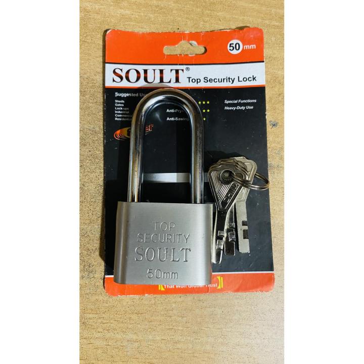 Pad Lock Top Security 50 mm - Long Head | Daraz.com.bd