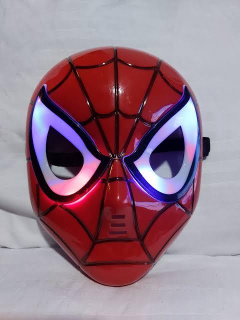 LED SpiderMan_Mask - Red Toy | Daraz.com.bd