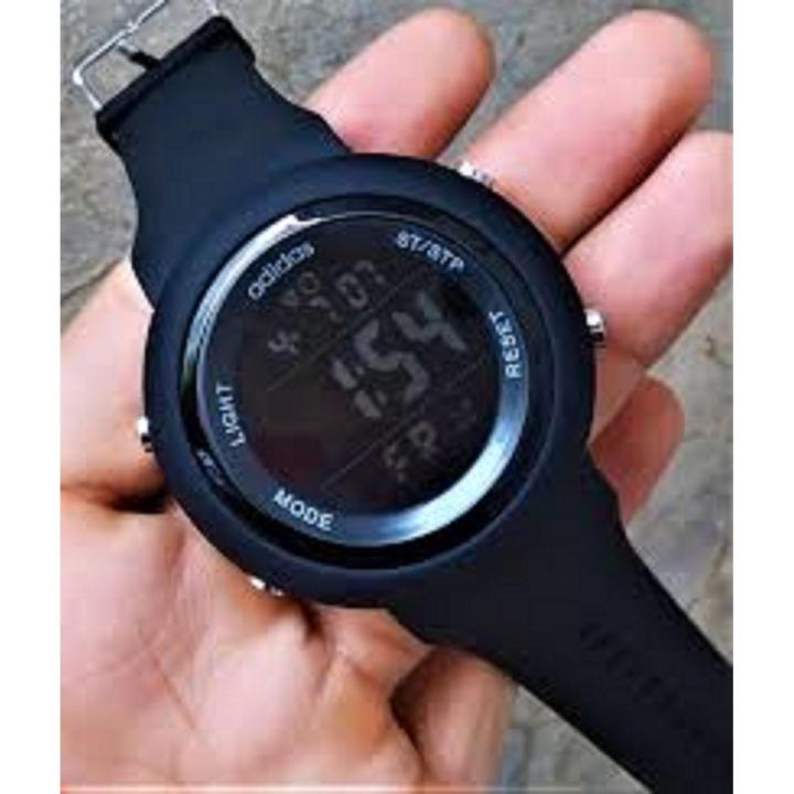 New Elegant Sportty Look Digital Men'S Watch With Rubber Belt - Digital ...