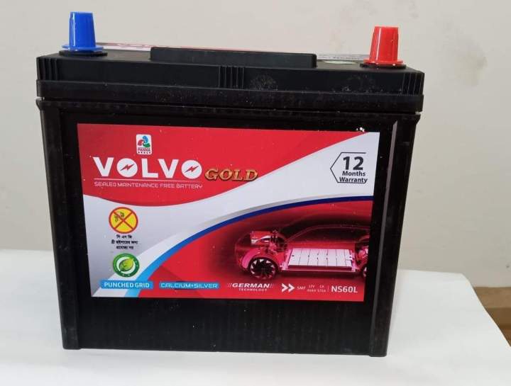 VOLVO SMF CAR BATTERY(NS60L) | Daraz.com.bd