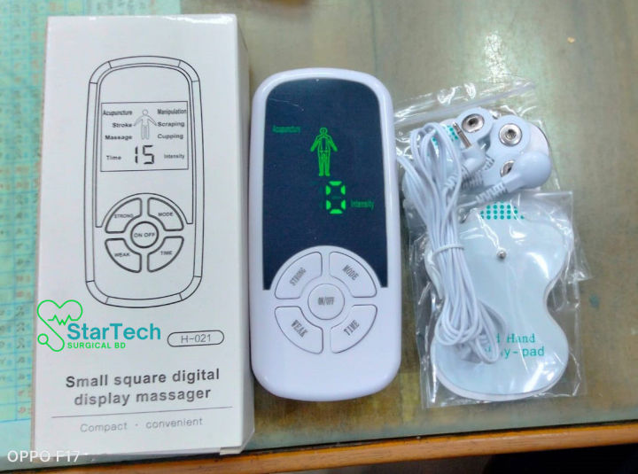 6 Modes EMS Electric Muscle Therapy Stimulator Tens Unit Machine ...