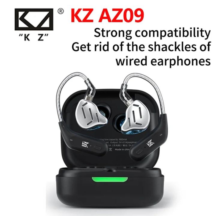 KZ AZ09 Earphone Wireless Upgrade Cable Bluetooth-compatible 5.2 HIFI ...