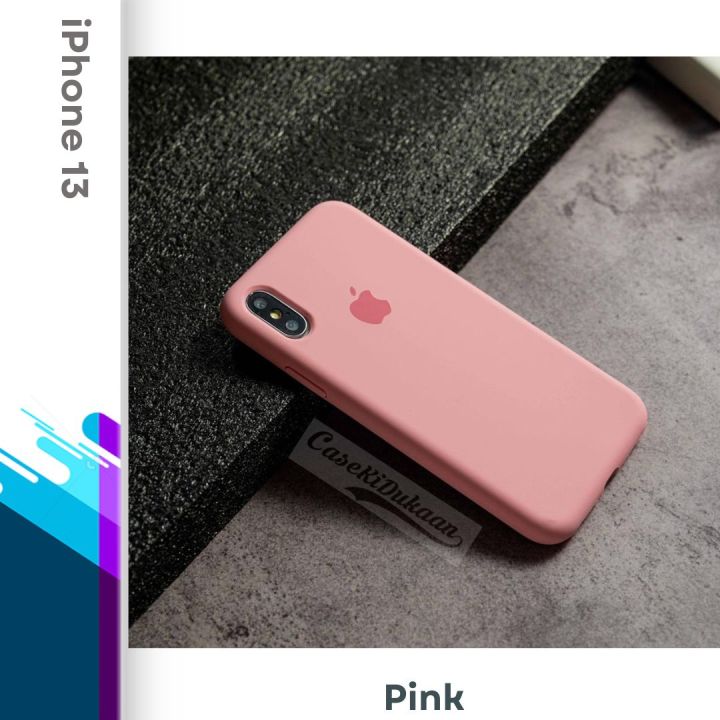 For iPhone 13 - USG Premium Liquid Silicon Phone Case for Apple Mobile ...