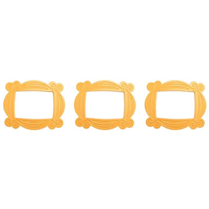 3X Handmade Monica Door Frame Wood Yellow Photo Frames Collectible Home ...