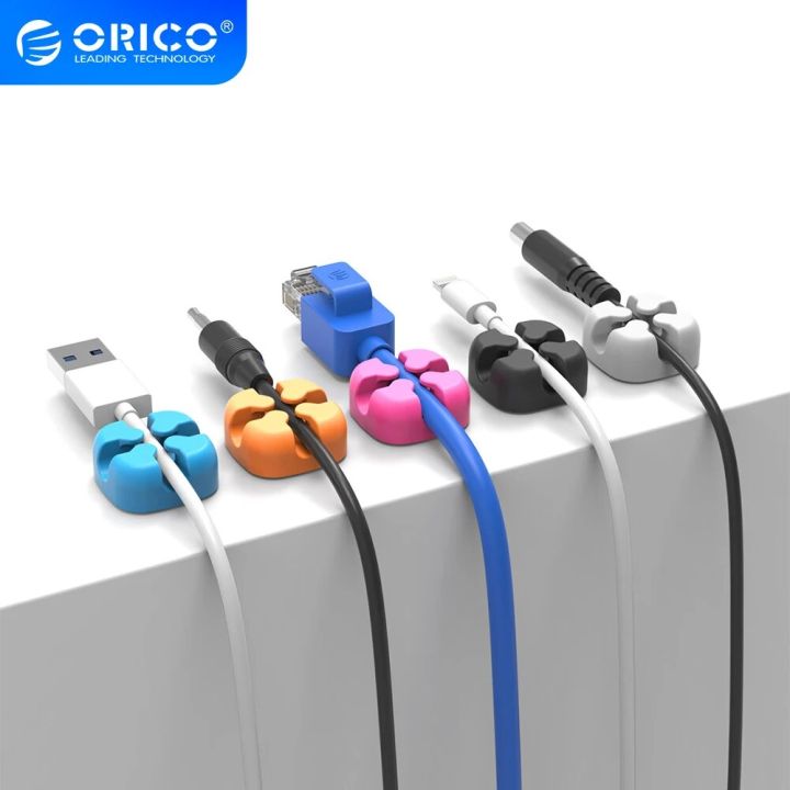 ORICO Mini Cable Organizer Wire Winder Clip Earphone Mouse Holder Cord ...