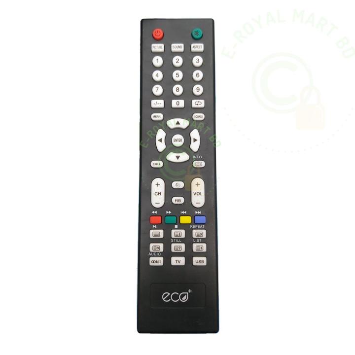 ECO+ Plus Led TV Remote Control | Daraz.com.bd